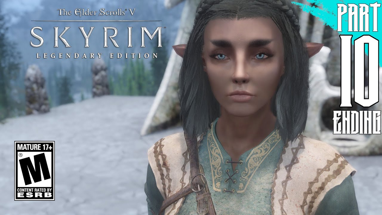 Skyrim Mods | Wild Elf (Ayleid) Gameplay Part 10 + Ending - YouTube