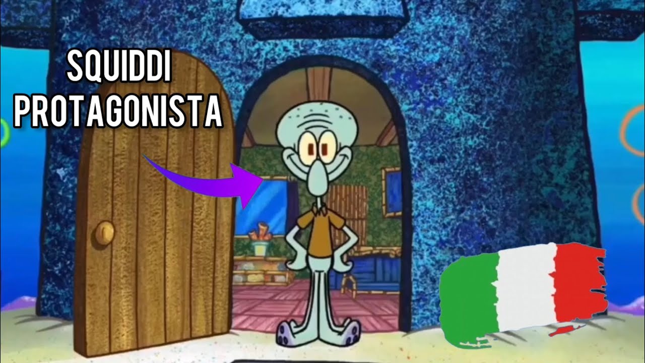 LA SIGLA di SPONGEBOB ma SQUIDDI è il protagonista in ITALIANO completa ...