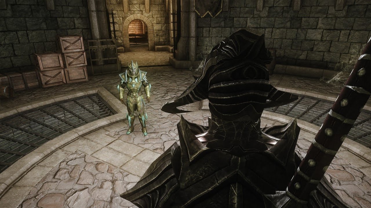 Ralis Sedarys vs Colorful Magic Boss | Skyrim - YouTube