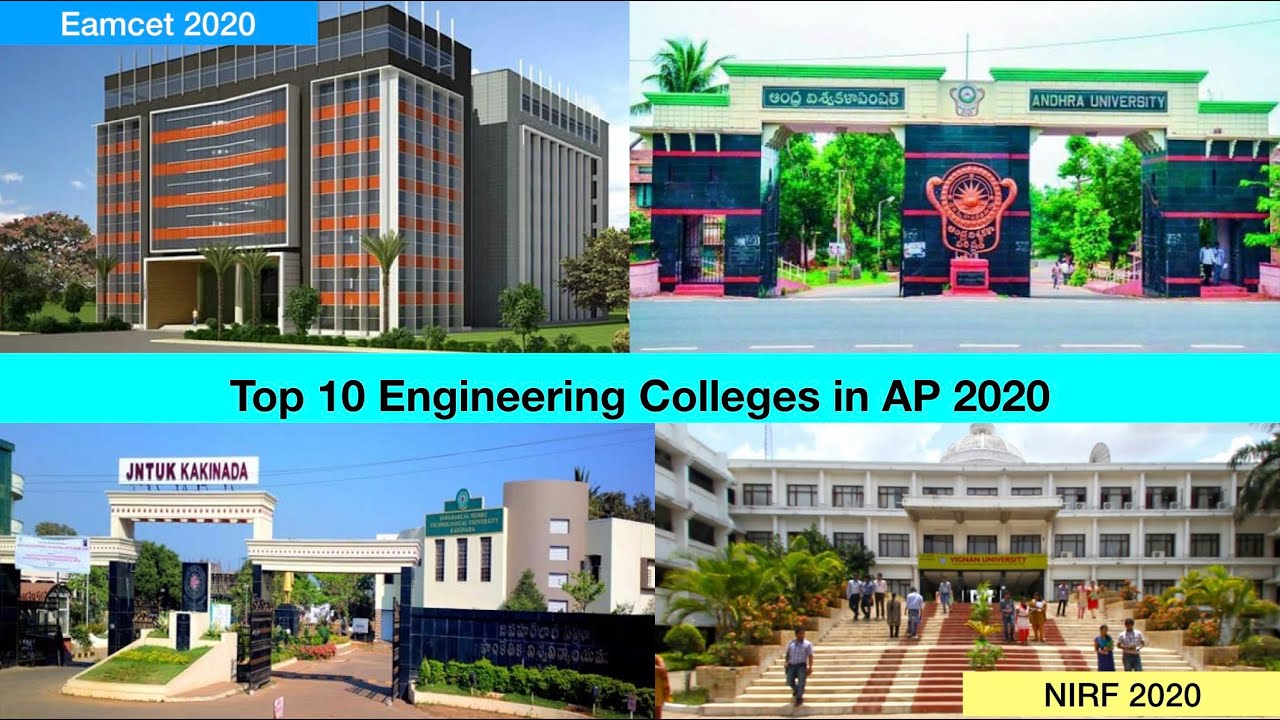 Top 10 Engineering Colleges in AP 2020 | NIRF | Best Engineering ...