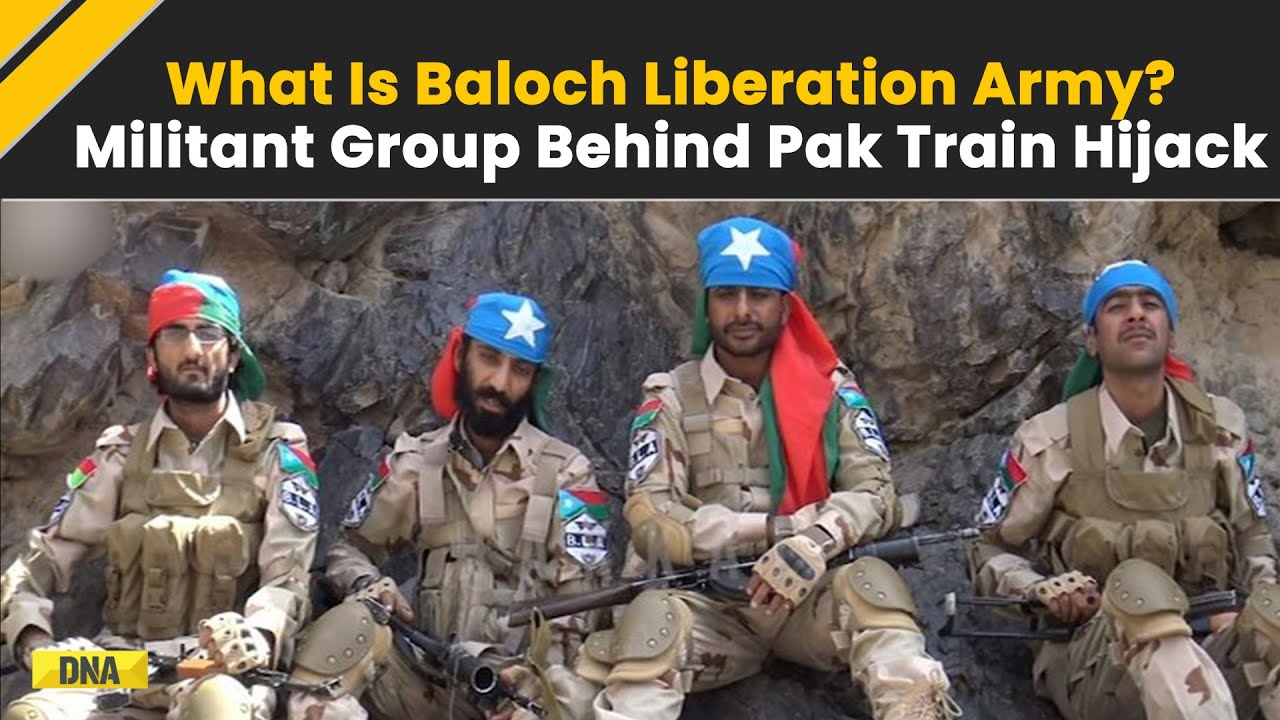 Pakistan Train Hijack: What Is Baloch Liberation Army (BLA)? Militant ...