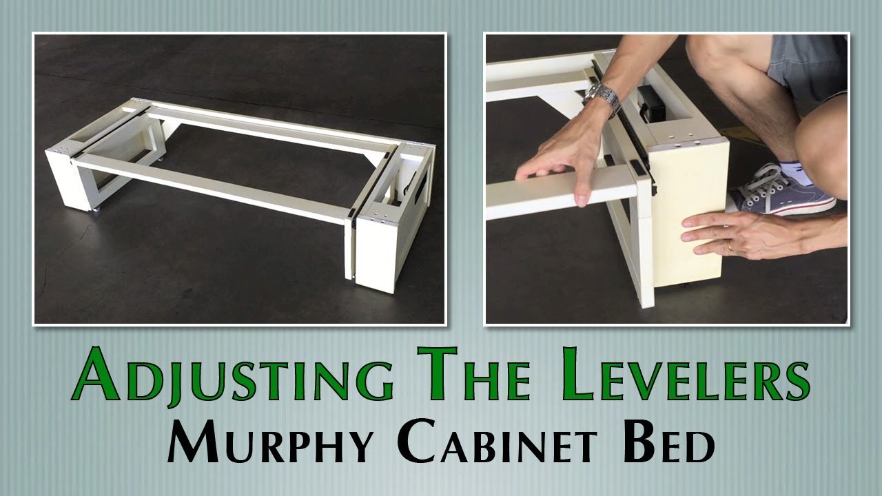 Adjusting the levelers on the Base unit - YouTube