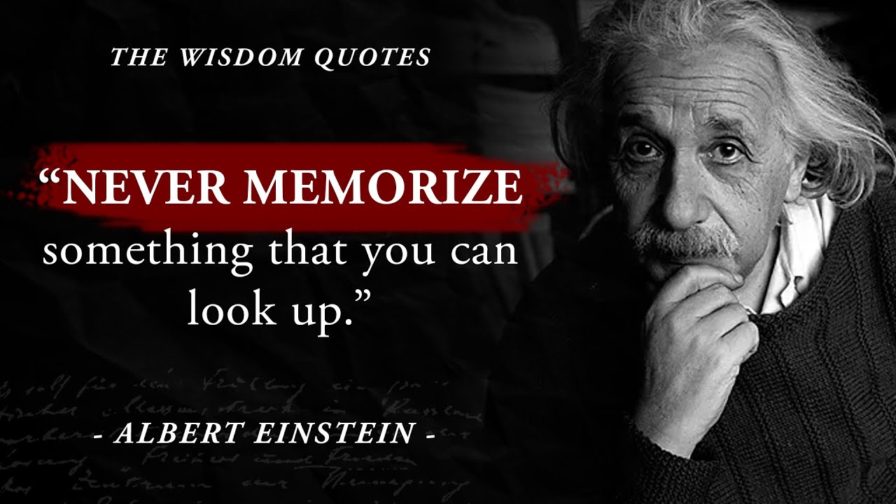30 Albert Einstein Quotes to Change Your Life Forever! - YouTube