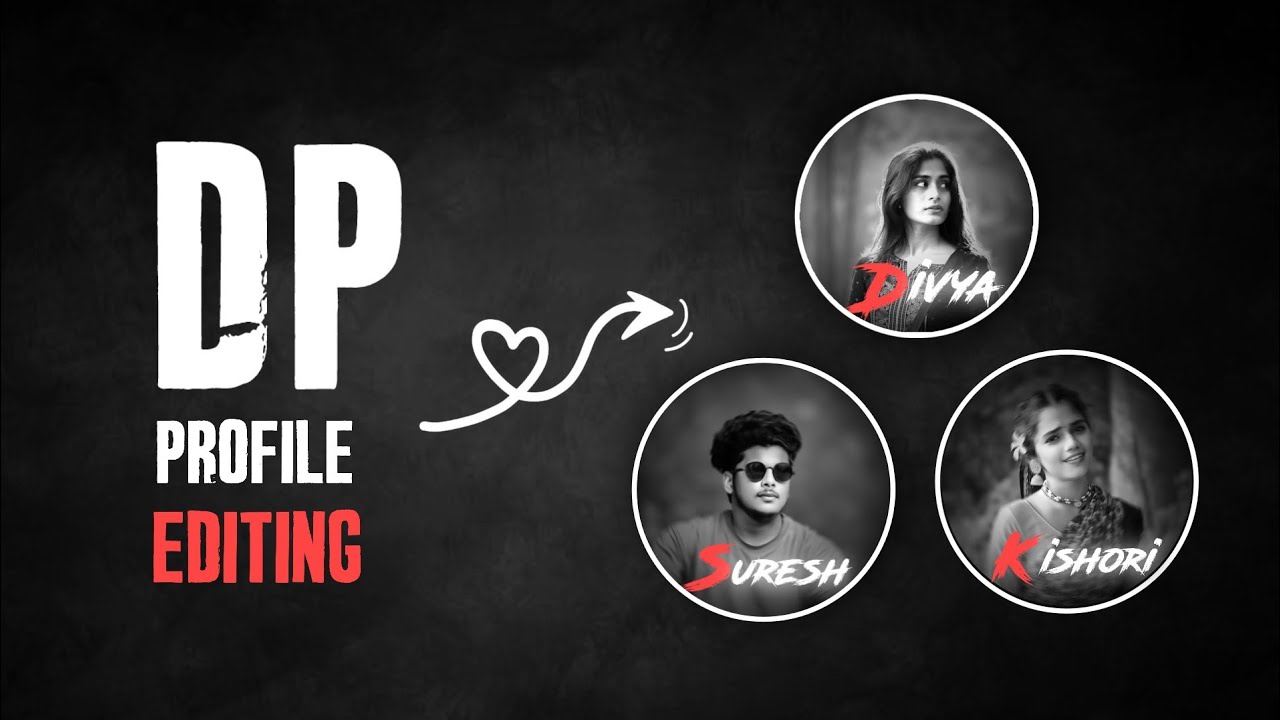 1 Click Dp Profile Edit in Picture Editing Alight Motion Instagram trending video editing app ...