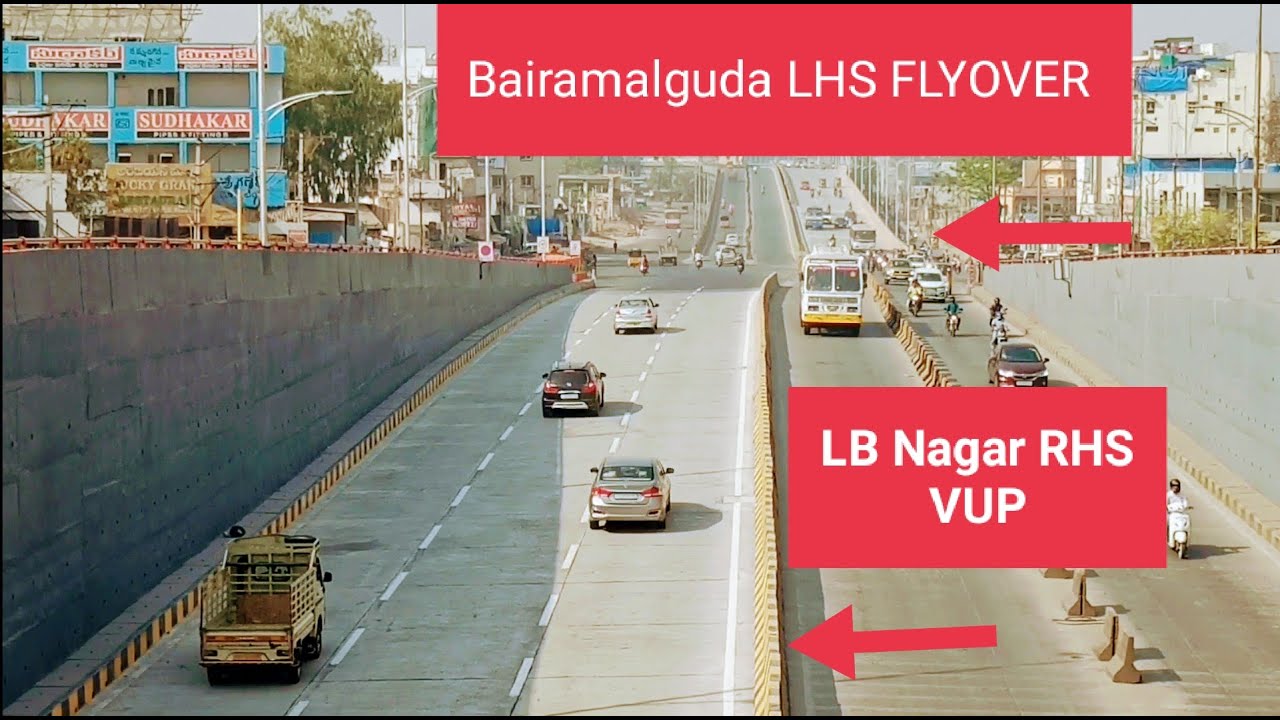 LB NAGAR RHS #underpass & Bairamalguda LHS #flyover ll #hyderabad - YouTube
