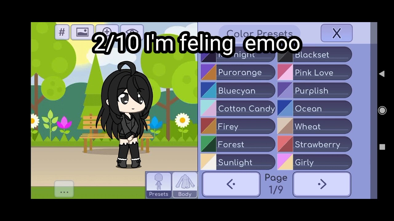 rating color palette 🎨//GACHA LIFE//maaf aku gabut - YouTube