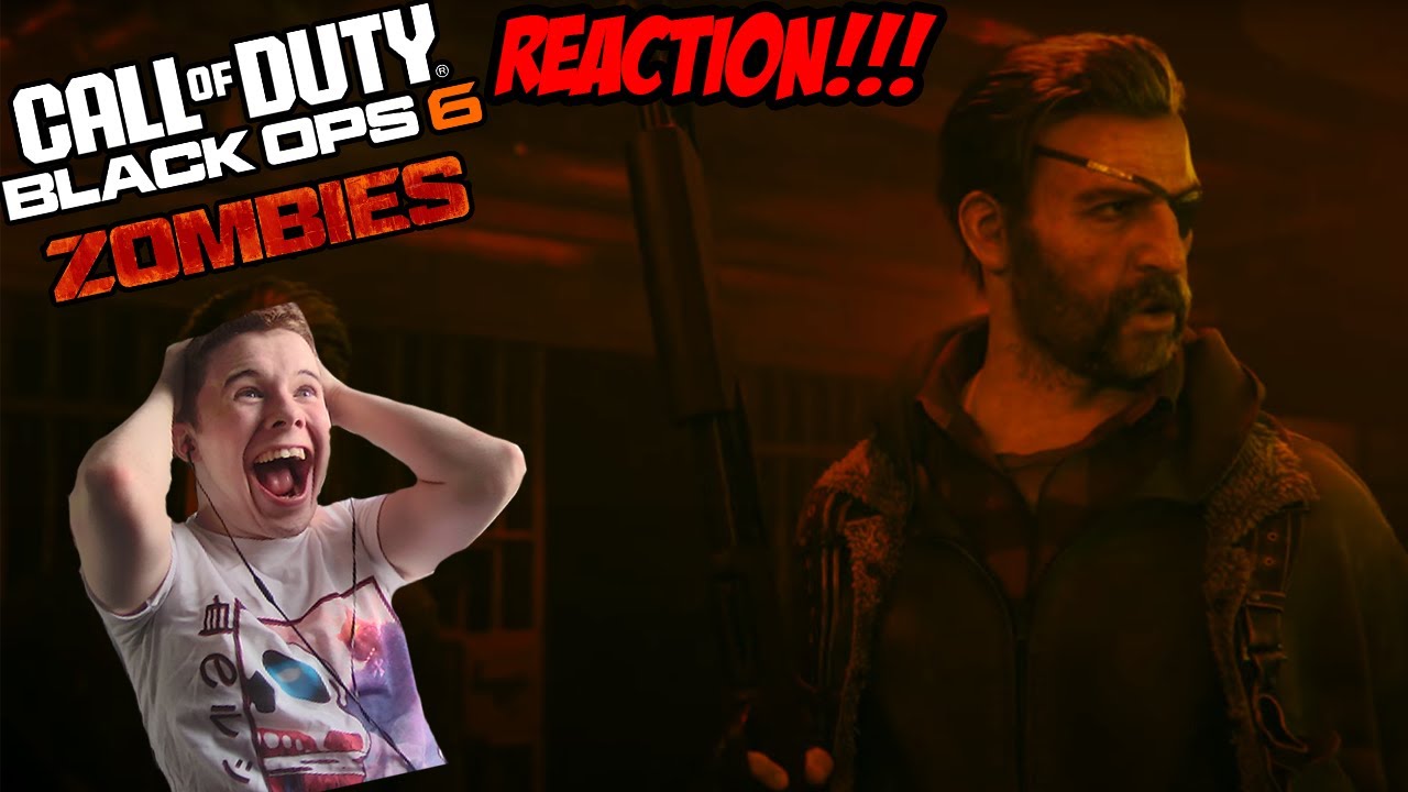 BLACK OPS 6 ZOMBIES INTRO CUTSCENE REACTION!!! - YouTube