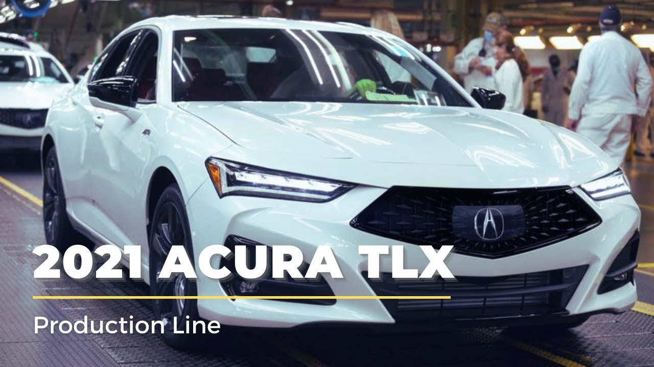 2021 Acura TLX Production Line | Acura Factory | How Acura Cars Are ...