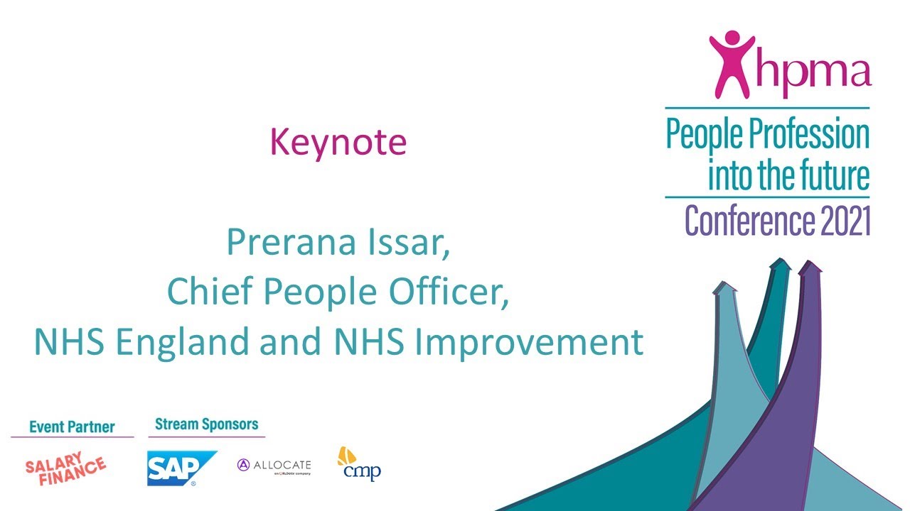 Keynote: Prerana Issar, Chief People Officer, NHS England and NHS ...