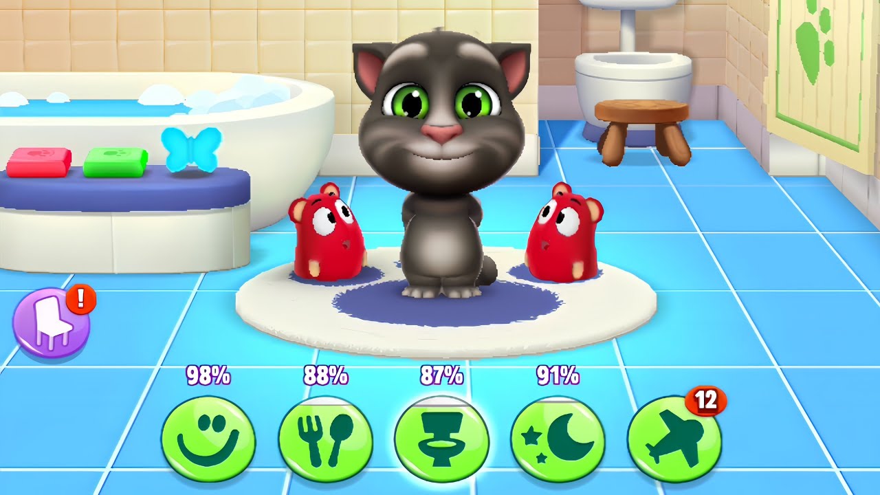 My Talking Tom 2 (HD Full Screen) Episode 3 #talkingtom #talkingtom2 ...