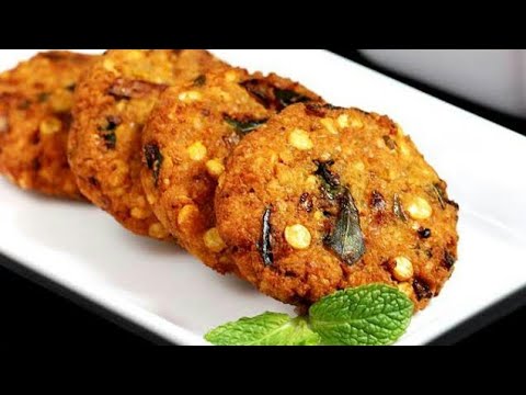 Dal Vada Recipe | Masala Vada Recipe - YouTube