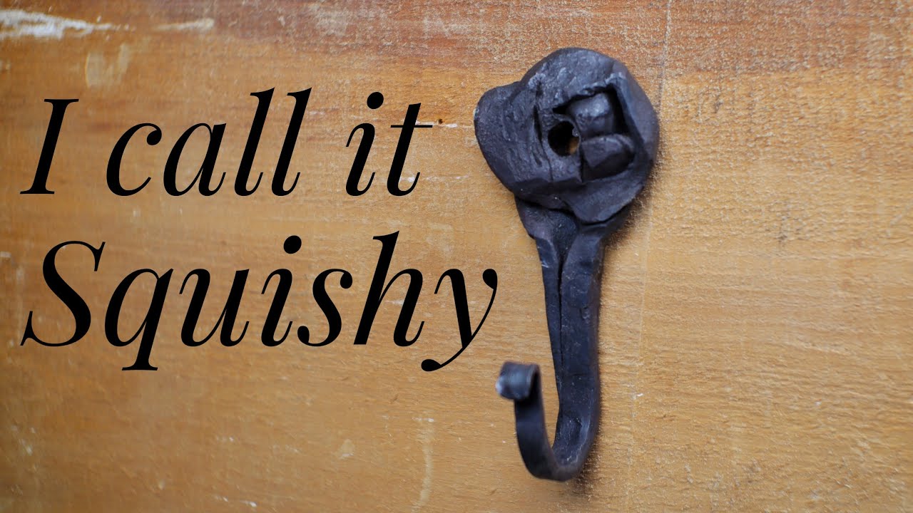 Square tubing hook under the hydaulic press - hook of the week 9 - YouTube