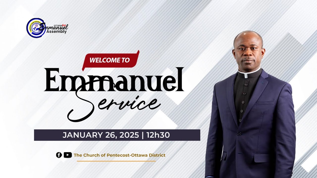 Emmanuel Assembly Service | January 26, 2025 - YouTube