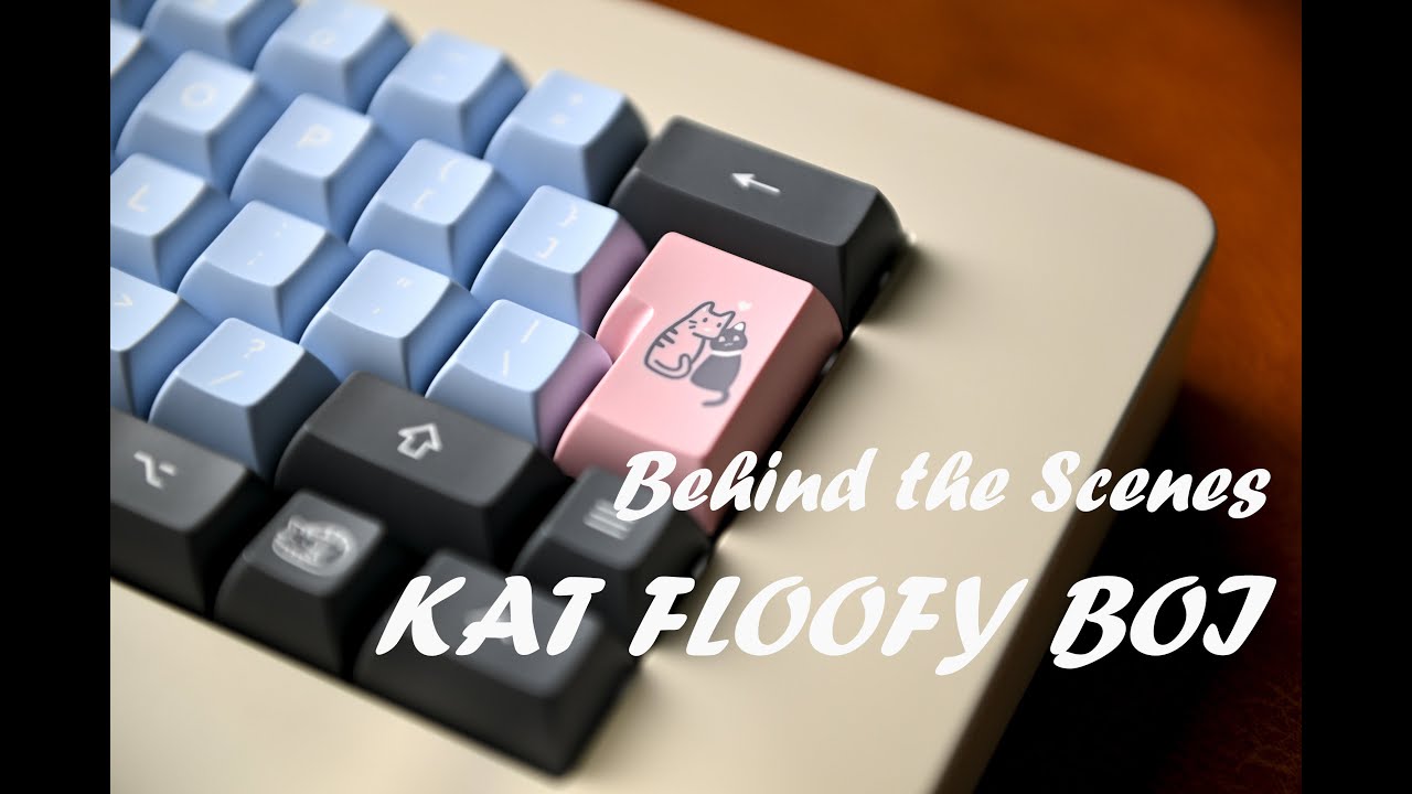 Behind the Scenes: KAT FLOOFY Boi 2shot Keycaps Production #keycaps # ...
