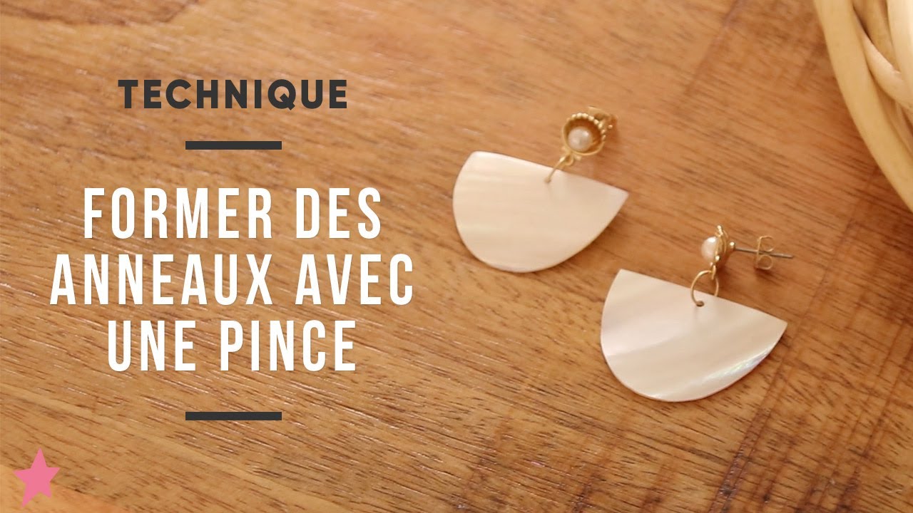 TECHNIQUE | Former des anneaux pour bijoux avec une pince spéciale ...