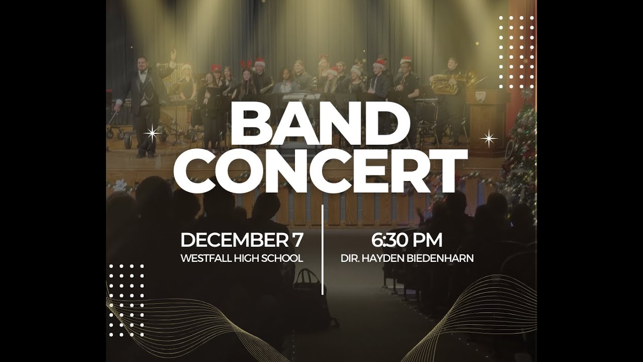 2023 Westfall High School Holiday Concert - YouTube