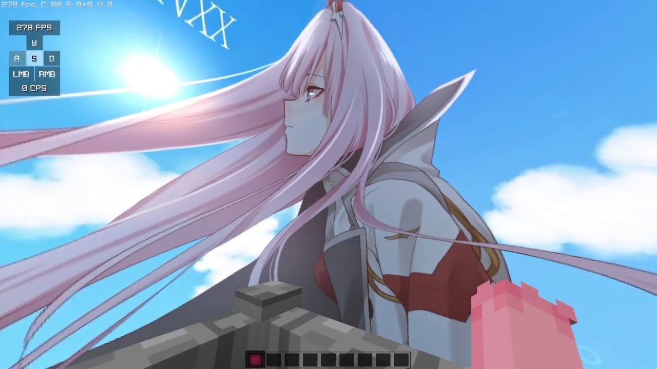 PVP Anime Pack Zero Two - Minecraft 1.8 - YouTube