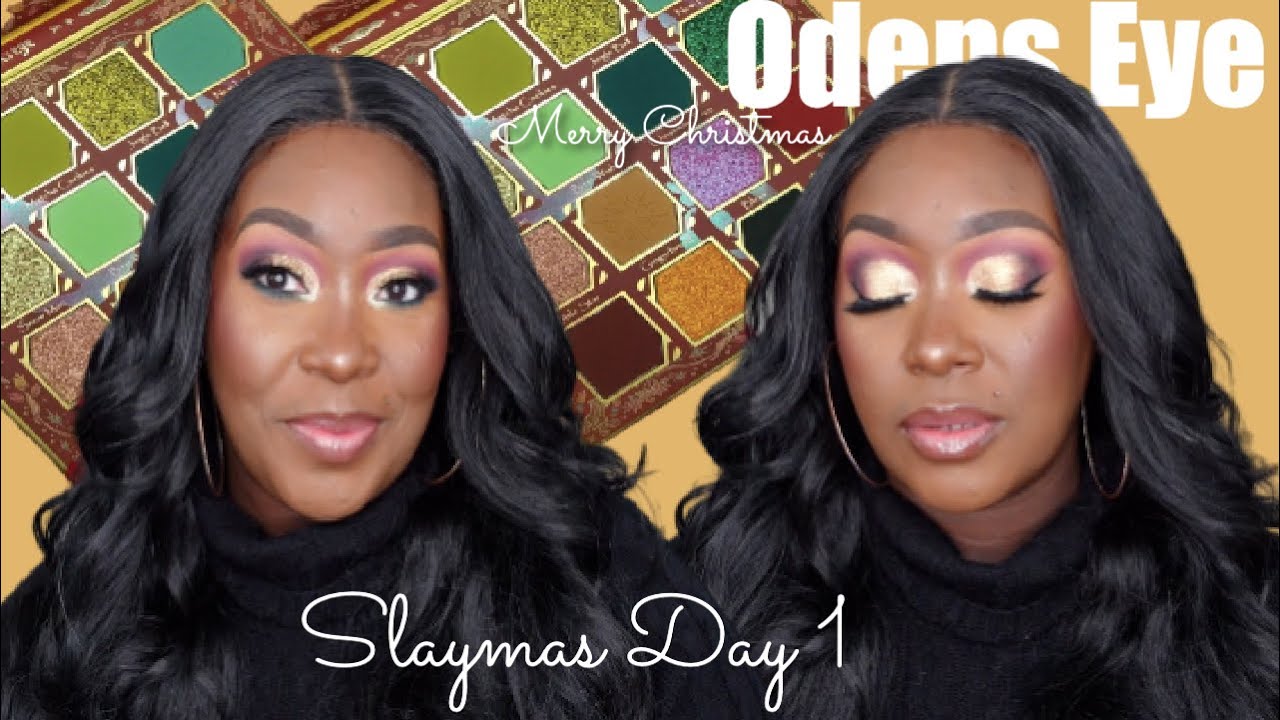 SLAYMAS| ODENS EYE MERRY CHRISTMAS PALETTE | 31 DAYS OF HOLIDAY SLAY 1 ...