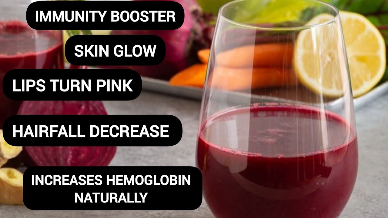 How to Increase Hemoglobin Naturally at Home | Drinks to Increase ...