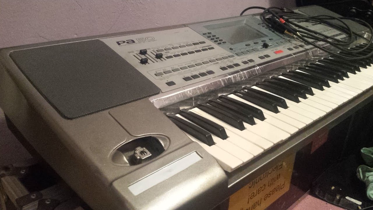 korg pa50 plus | 3D Joystick & Ribbon synchronized Circuit - YouTube