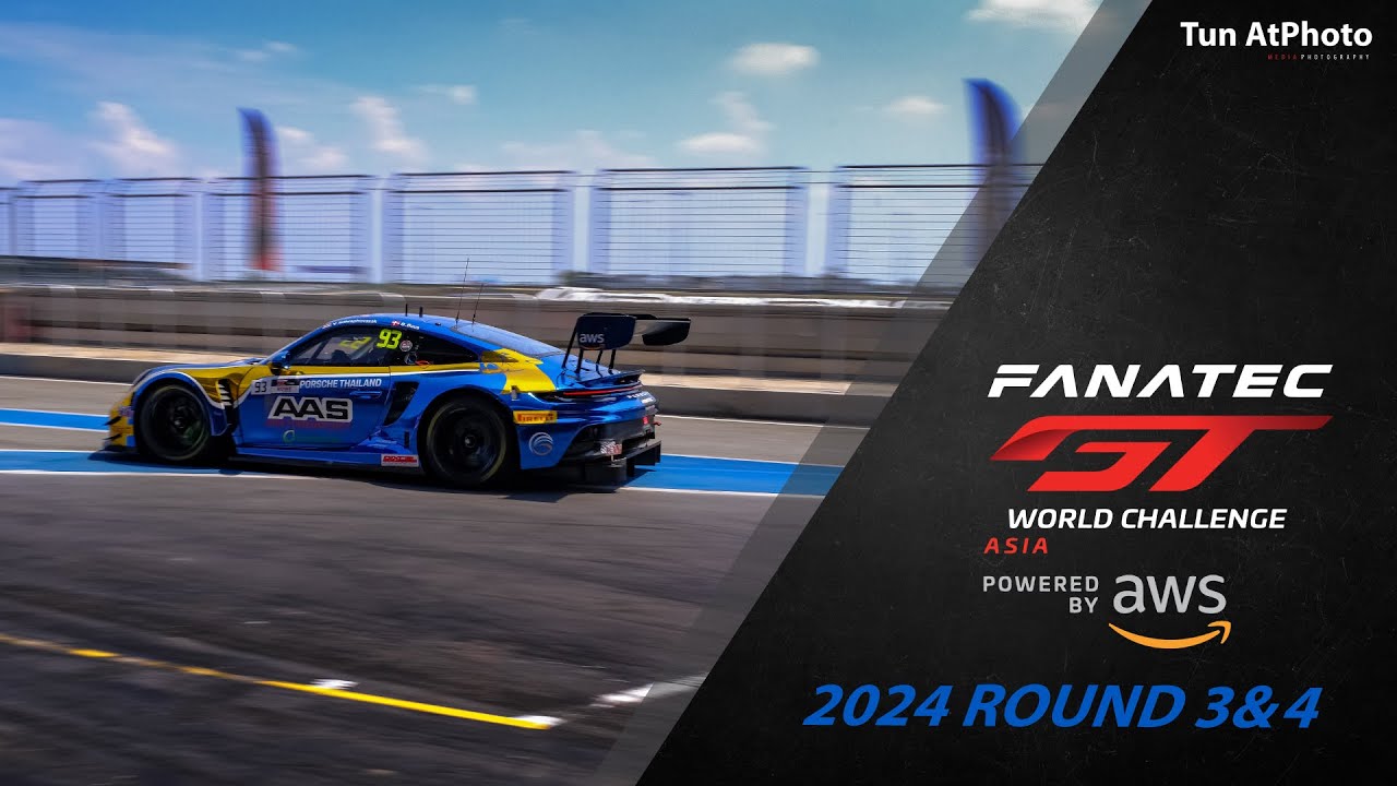 Fanatec GT Asia Powered by AWS 2024 Race1-2 | Tun AtPhoto | Hightlight ...