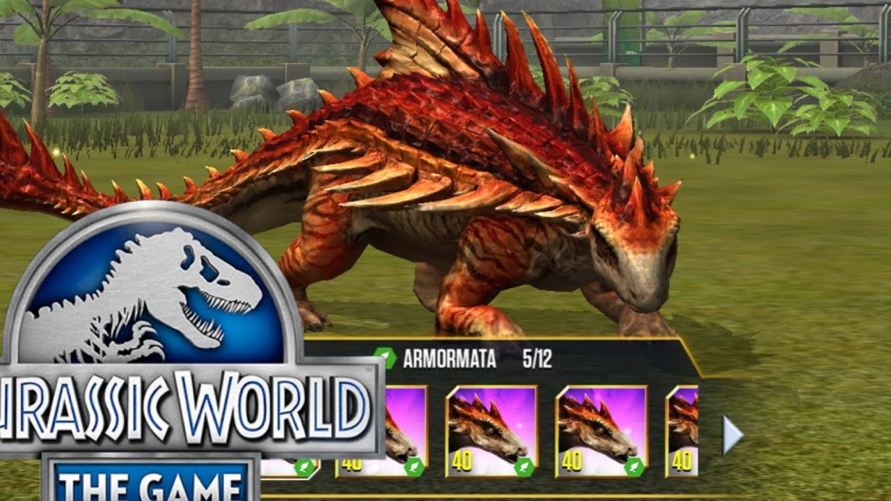 ARMORMATA MAXED LEVEL | Jurassic World Game | 1.71.6 Version | Part 20 ...