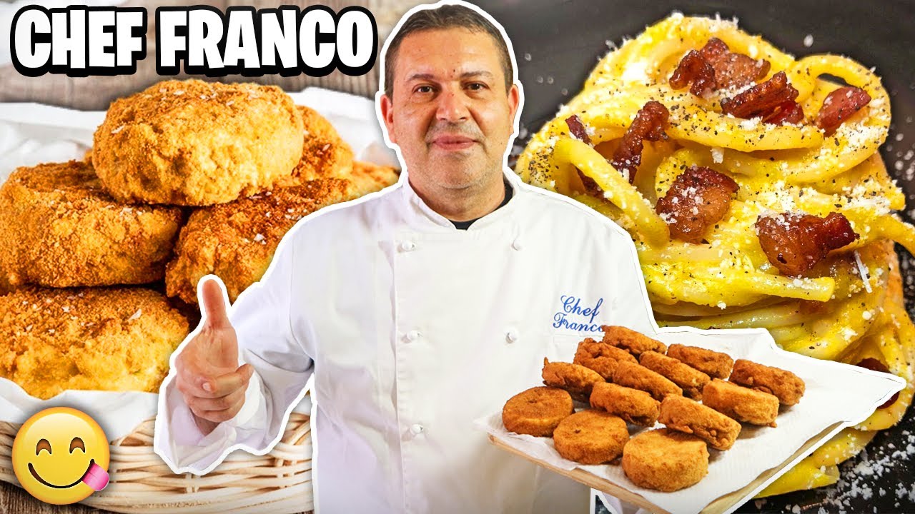 👨‍🍳 IN CUCINA CON CHEF FRANCO: FRITTATINE ALLA CARBONARA!! - YouTube