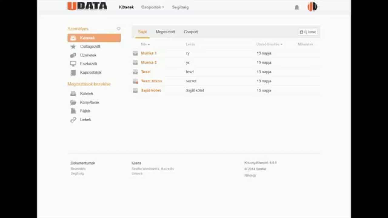 6_UDATA, kapcsolatok - YouTube