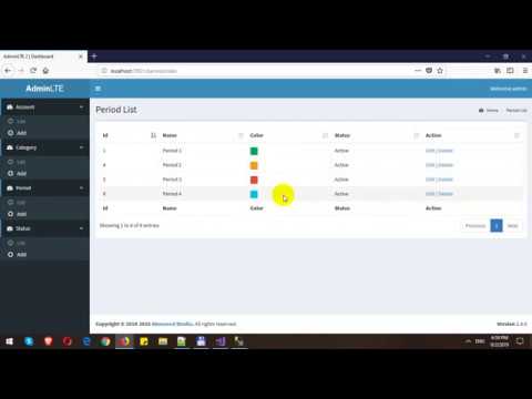 Build Online Help Desk with ASP.NET Core MVC - Part 13 - Period Colors ...