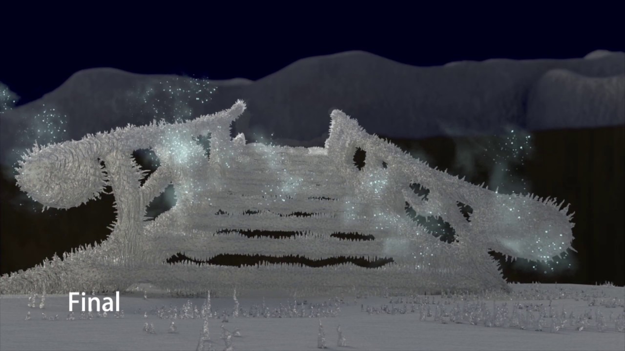 Houdini Frozen Bridge Effect Shot - YouTube