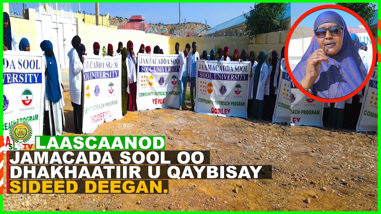 Jaamacadda Sool ayaa u qaybisay sideed deegaan dhakhaatiir iyo 75 hawl ...