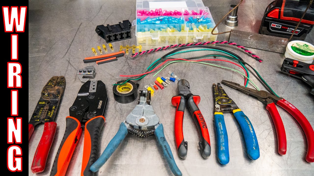 How To Terminate Wires 101 Tutorial. Crimp Solder Shrink [WIRING 101 ...