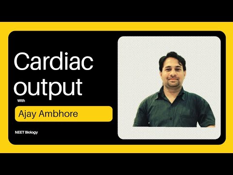 NEET Biology Cardiac output by ajay sir - YouTube