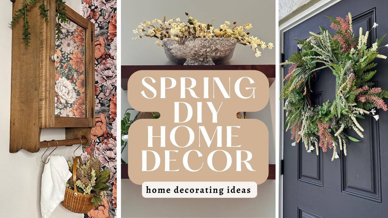 DIY Wreath & Home Decor Ideas | Spring 2024 - YouTube
