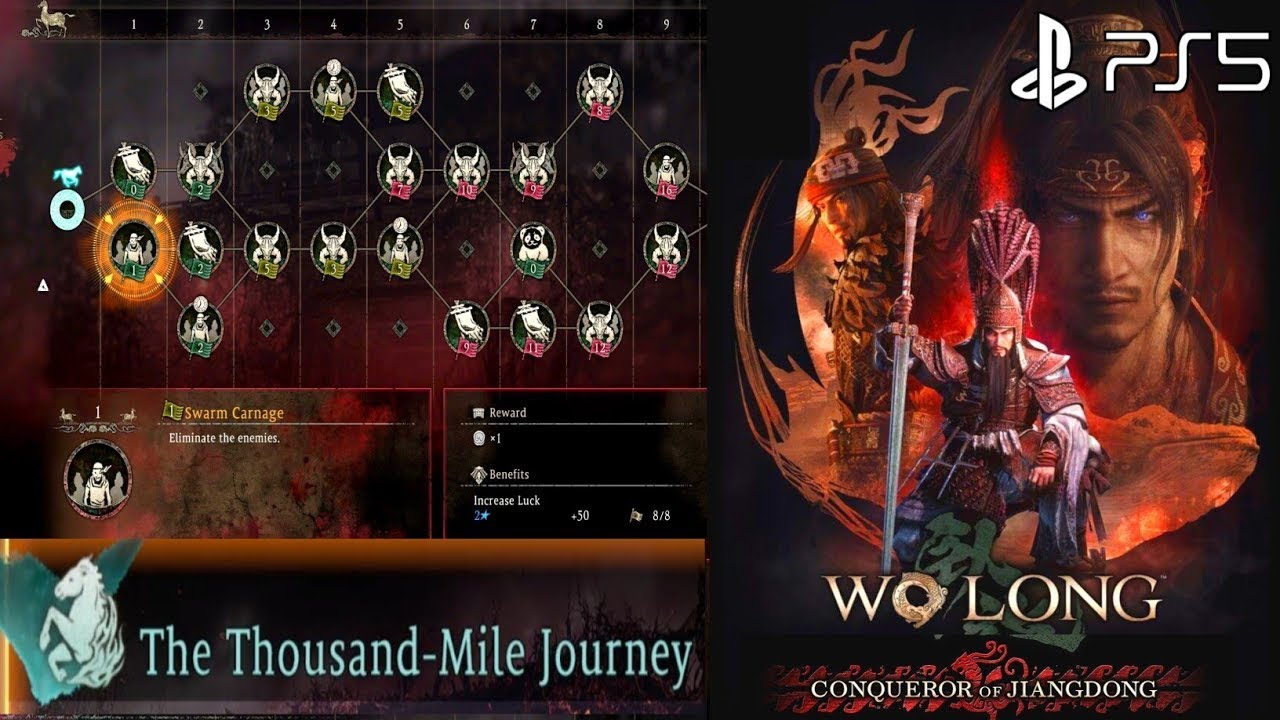 The Thousand Mile Journey Wo Long Fallen Dynasty DLC 2 Gameplay ...