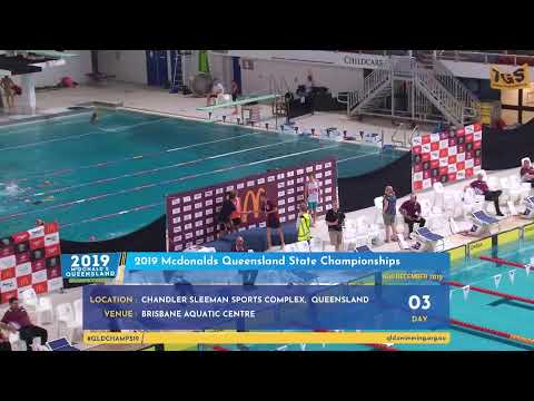 Day 3 Heats of the McDonalds Swimming QLD Championships - YouTube