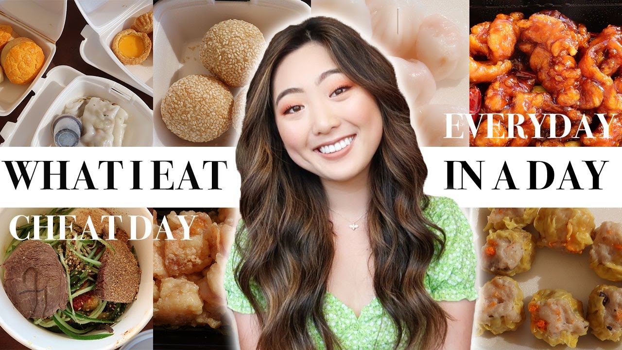 CHEAT DAY EVERYDAY | WHAT I EAT IN A DAY IN LA (dim sum, cold noodles ...