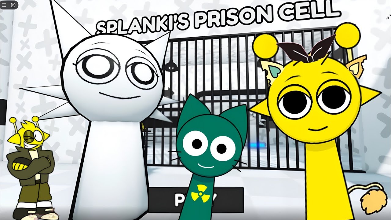 Simon Sprunki and Tox Sprunki vs WENDA SPRUNKI PRISON RUN FULL GAMEPLAY ...