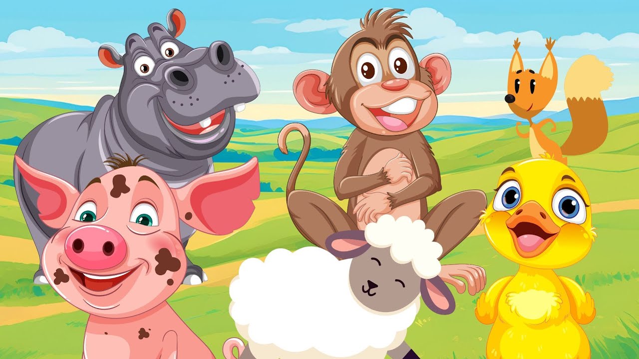 Animal Sounds Song| Guess the Animal Sounds | FP95| Animal Song - YouTube