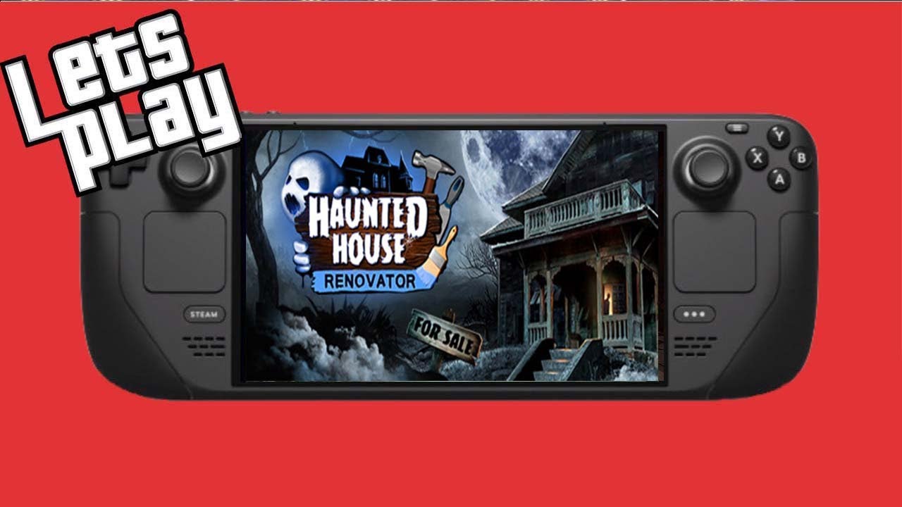 Haunted House Renovator - Steam Deck Gameplay (Medium Settings) - YouTube