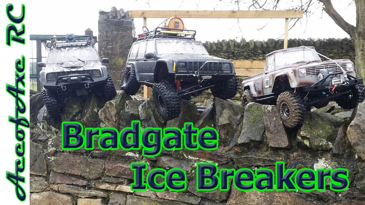 Bradgate Ice Water: SCA-1E, TRX4, SCX10II - YouTube