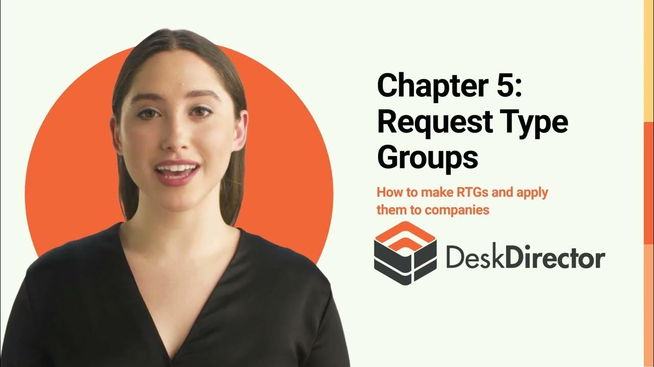 Introduction to the Service Catalogue - Chapter 5: Request Type Groups - YouTube