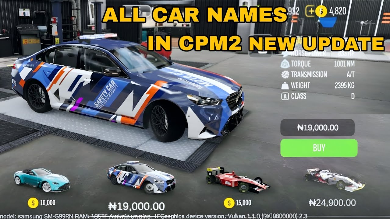 All Car Names in Car parking multiplayer 2 New Update - YouTube