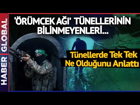 Gazze'nin Altında Yer Alan Hamas'ın 'Örümcek Ağı' Tünellerinin Bilinmeyenleri...