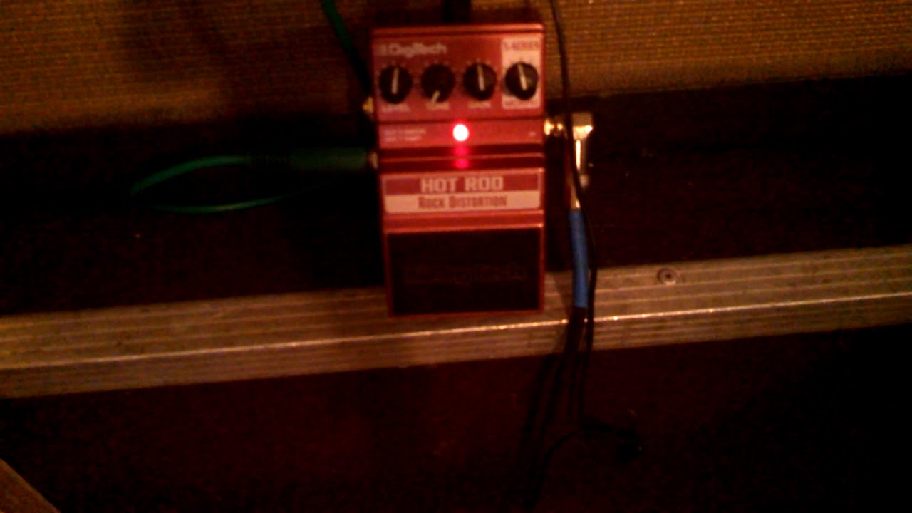 Digitech Rock Distortion Hot Rod X Series - YouTube