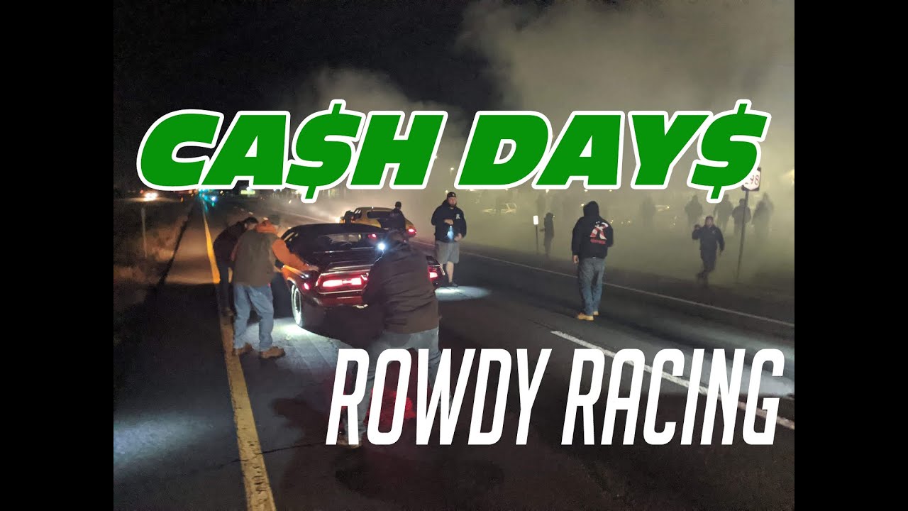 Rowdy Racing Cash Days October 2020 - YouTube