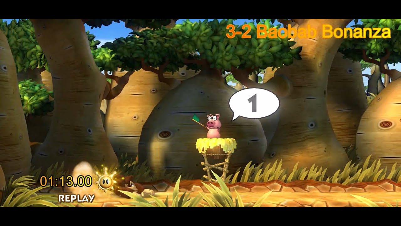 DKCTF 3-2 Shiny Gold Guide (01:13) - YouTube