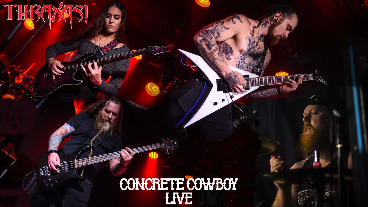 Thraxas! - Concrete Cowboy LIVE (Steel Assassins 2022 Bridge Hotel ...