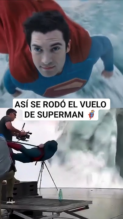 ¿Cómo se rodó el VUELO de SUPERMAN en la nueva película de DC STUDIOS ...