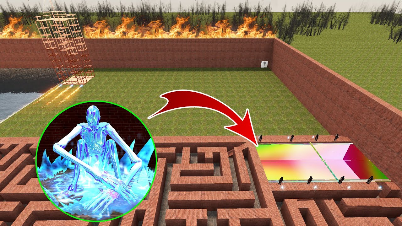 SCP-096 Locked in Electric Maze – Impossible Escape? - YouTube